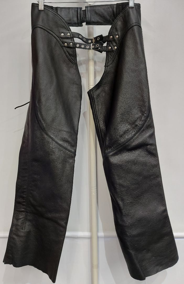 FIRST CLASSICS Western Leather CHAPS, 22 – Re-Rides Moto Gear