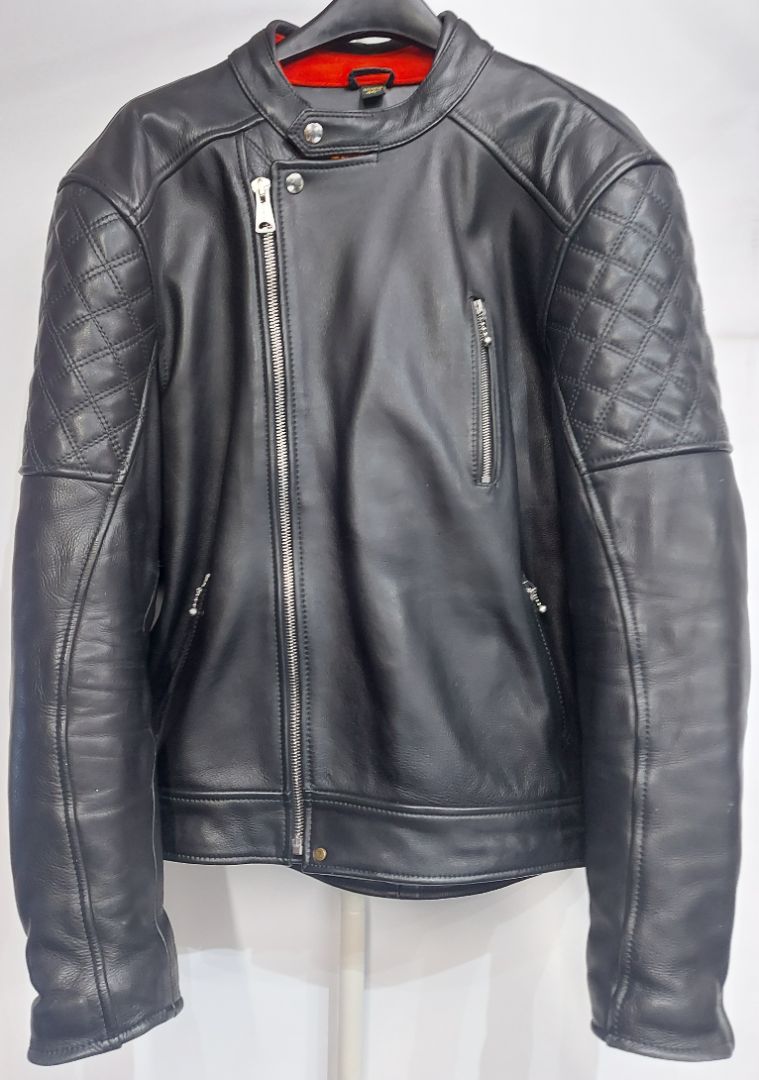 GOLDTOP Bobber Leather JACKET, LRG – Re-Rides Moto Gear